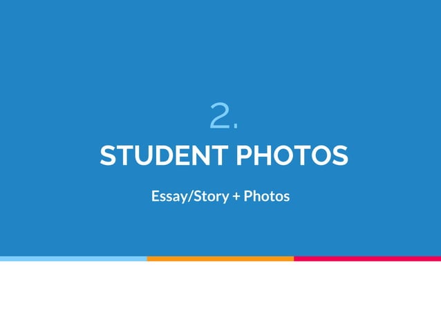 Photography Use in Writing Assignments | PPTX