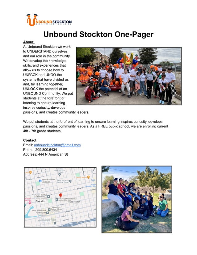 Photography Lesson Plan -Unbound Stockton | PDF