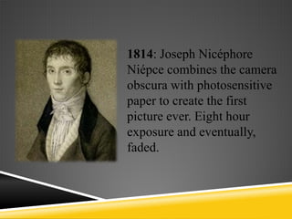 History of Photography by Marisa Haitsma | PDF