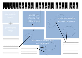 Photography project example structure and layouts | PDF