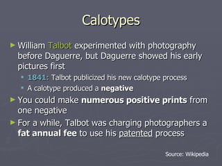 Early Photography | PPS