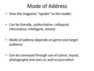 Photography, Re-presentation and Mode of Address | PPT
