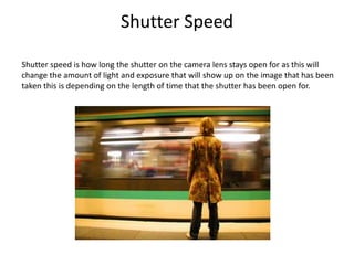 Photography terminology powerpoint | PPTX