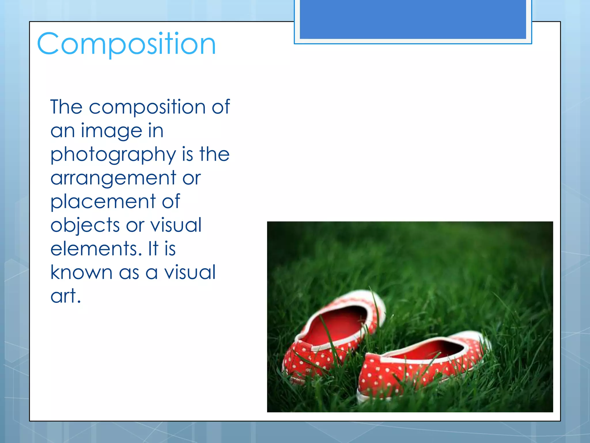 Photography terminology | PPTX