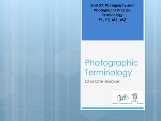 Photography terminology | PPTX