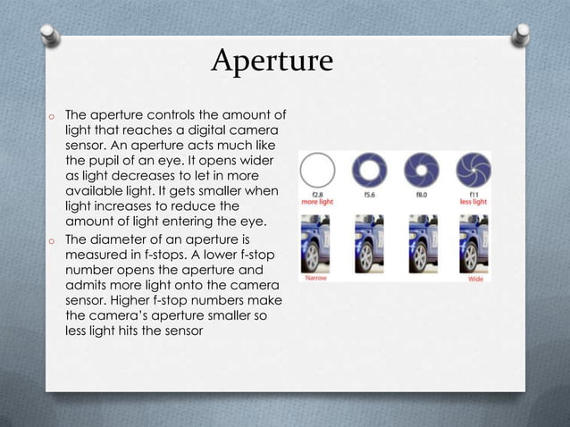 Photography terminologypowerpoint | PPTX | Cameras and Camcorders | Consumer Electronics