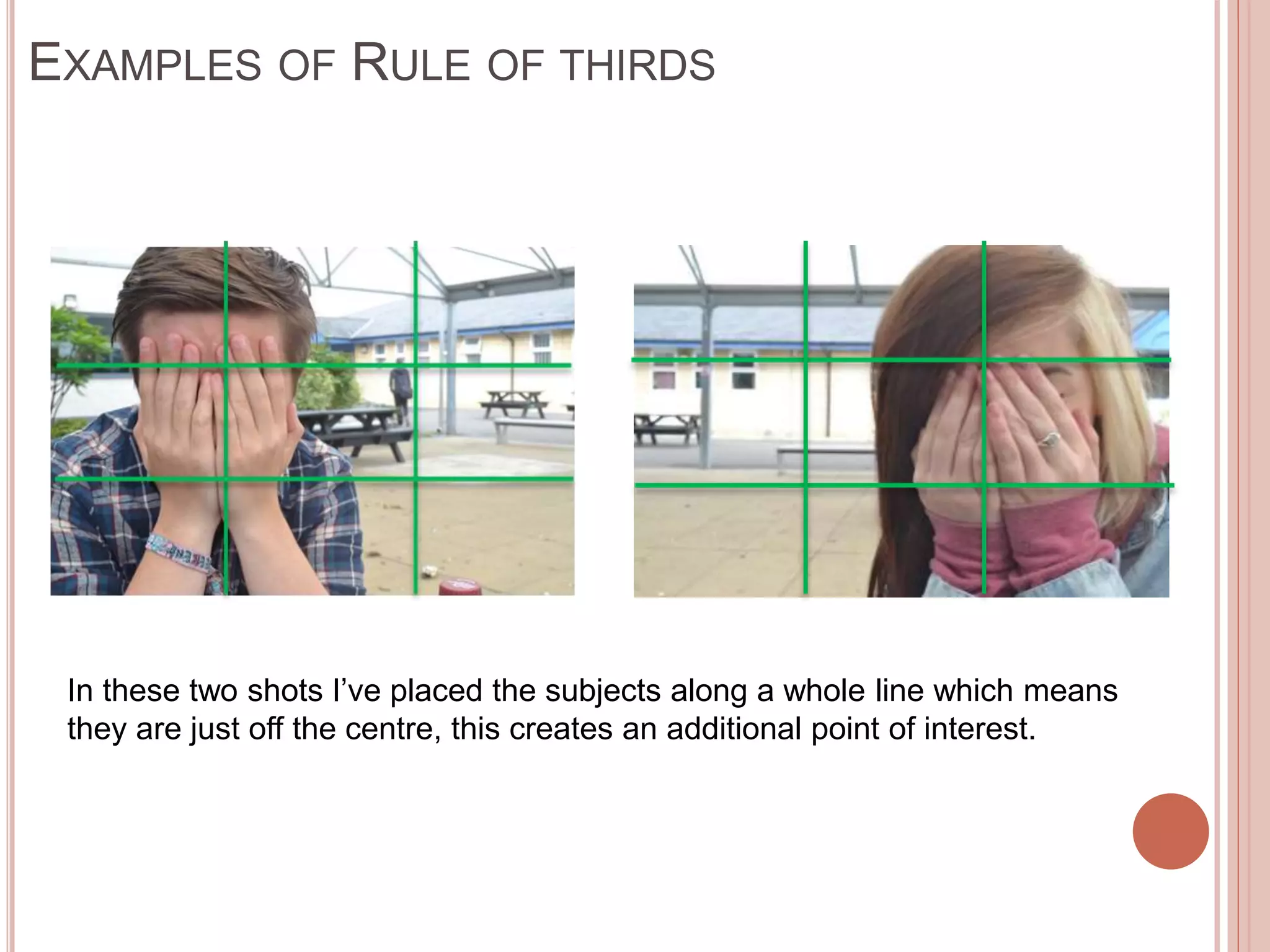 Photography terminology work sheet | PPTX