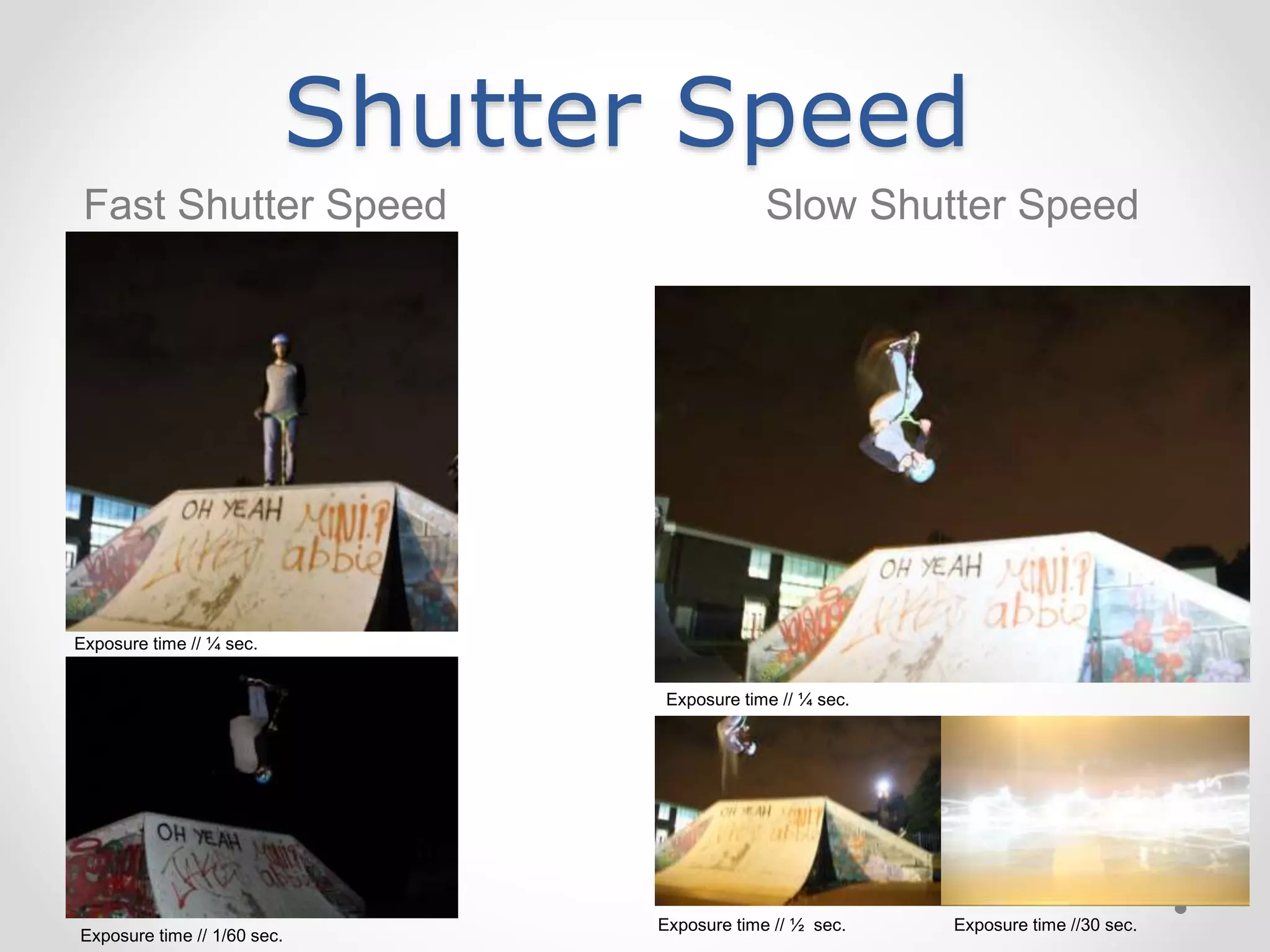 IG4 Task 4 // Photography Terminology Work Sheet | PPTX