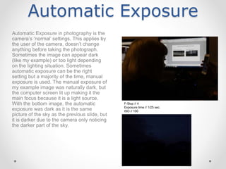 IG4 Task 4 // Photography Terminology Work Sheet | PPTX