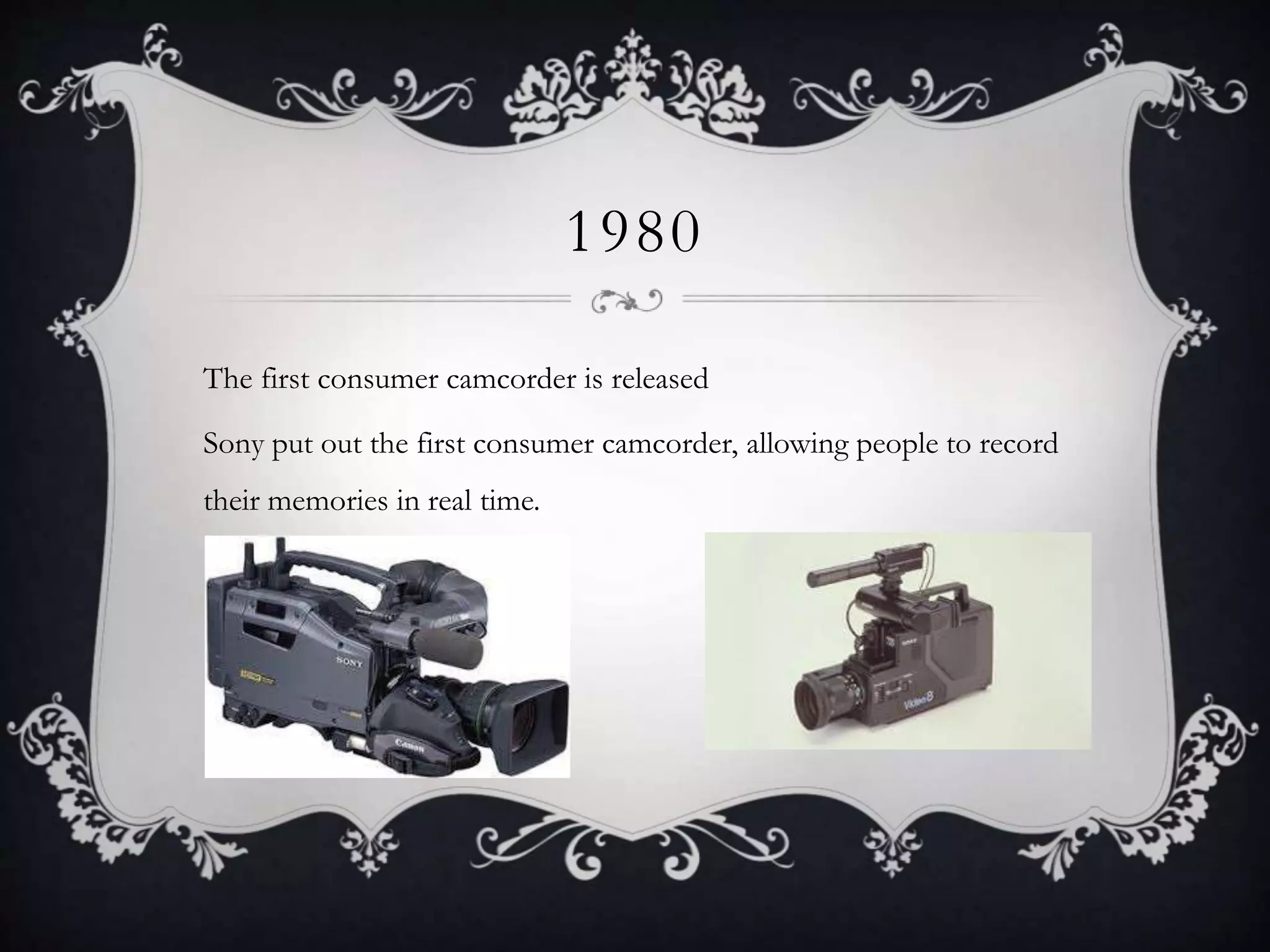 Photography timeline | PPTX