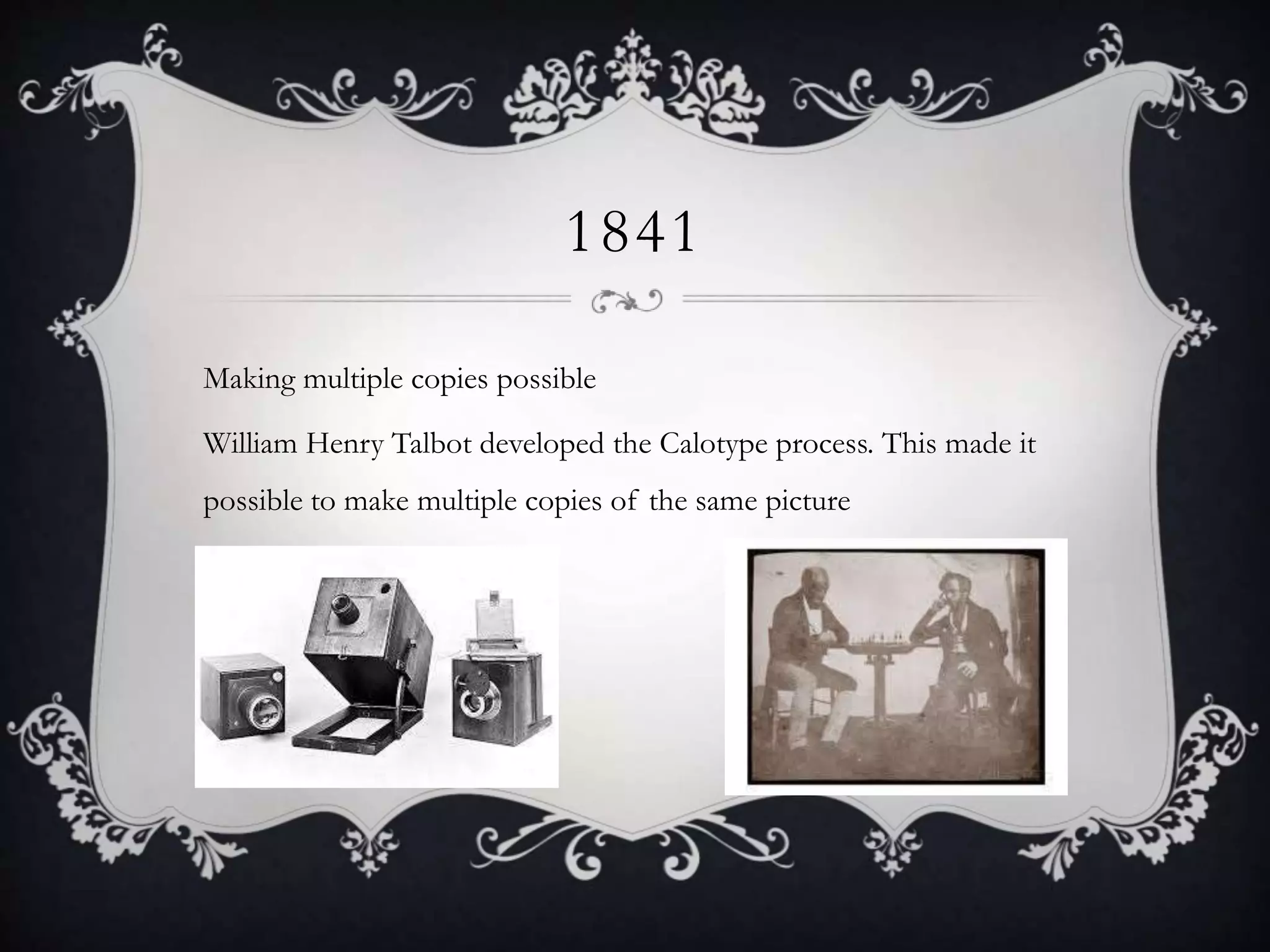 Photography timeline | PPTX