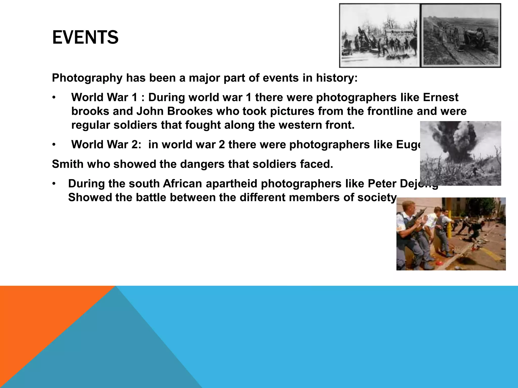 Photography timeline. | PPT