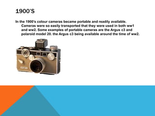 Photography timeline. | PPT