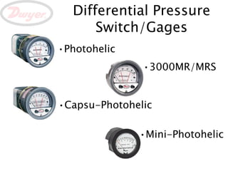 Differential Pressure Switch/ Gages | PDF