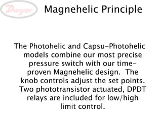 Differential Pressure Switch/ Gages | PDF