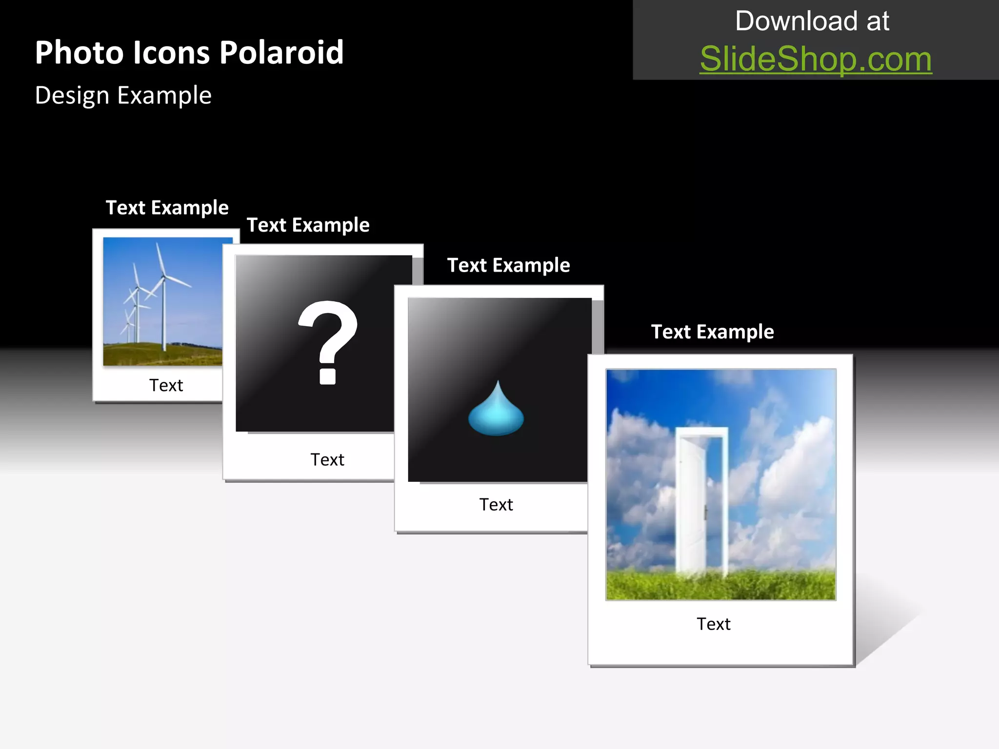 Photo icons polaroid | PPT