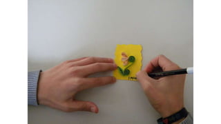 Photo instructions greetings card - motor skills | PPTX