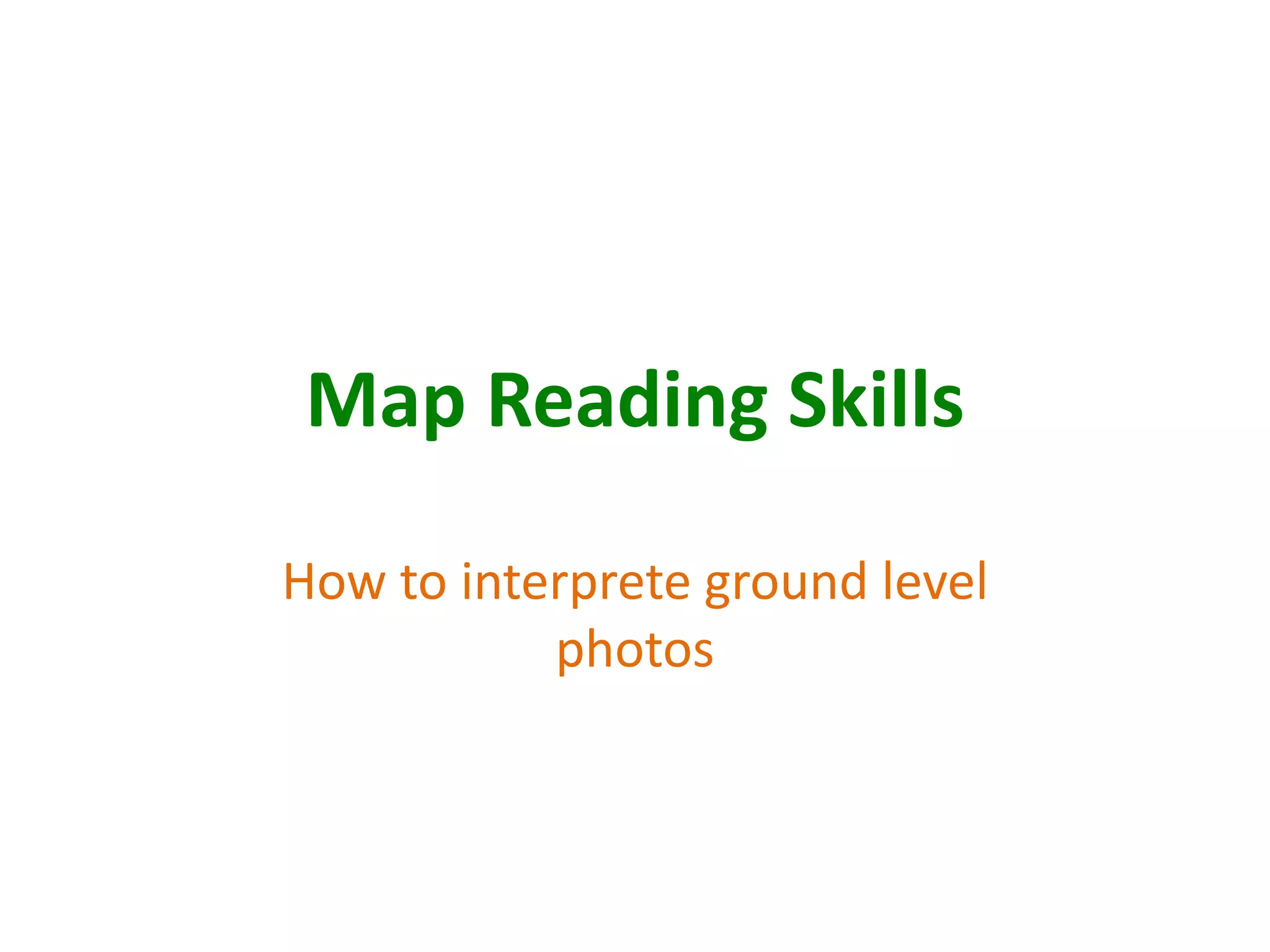 Photo interpretation | PPTX