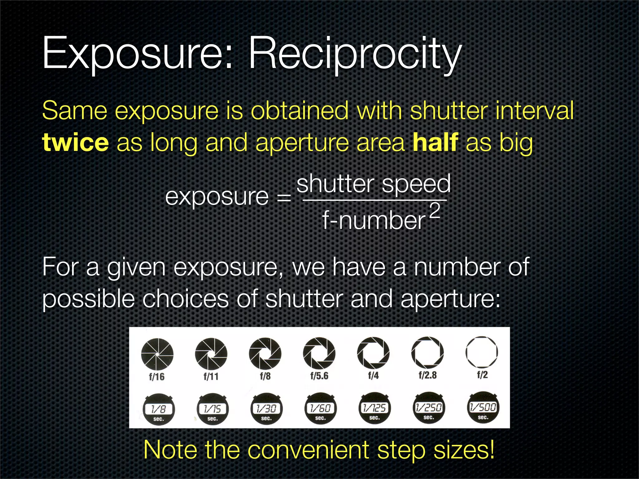 Basic principles of photography | PDF