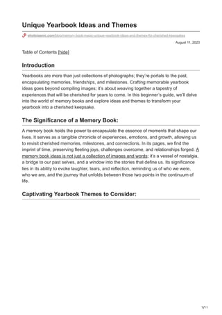 Unique Yearbook Ideas and Themes.pdf