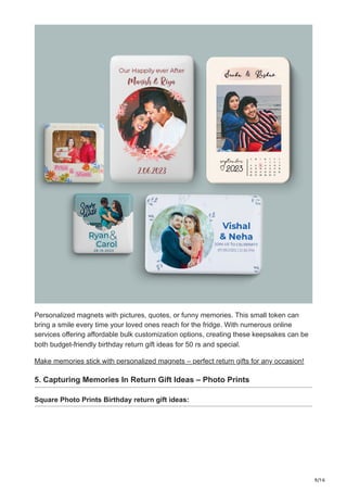 Birthday Return Gift Ideas Under Rs100 for Everyone.pdf