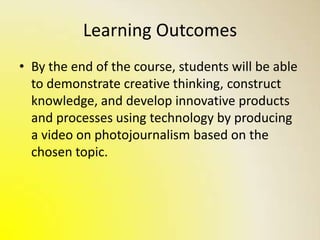 Photojournalism | PPTX | Photography | Arts and Crafts