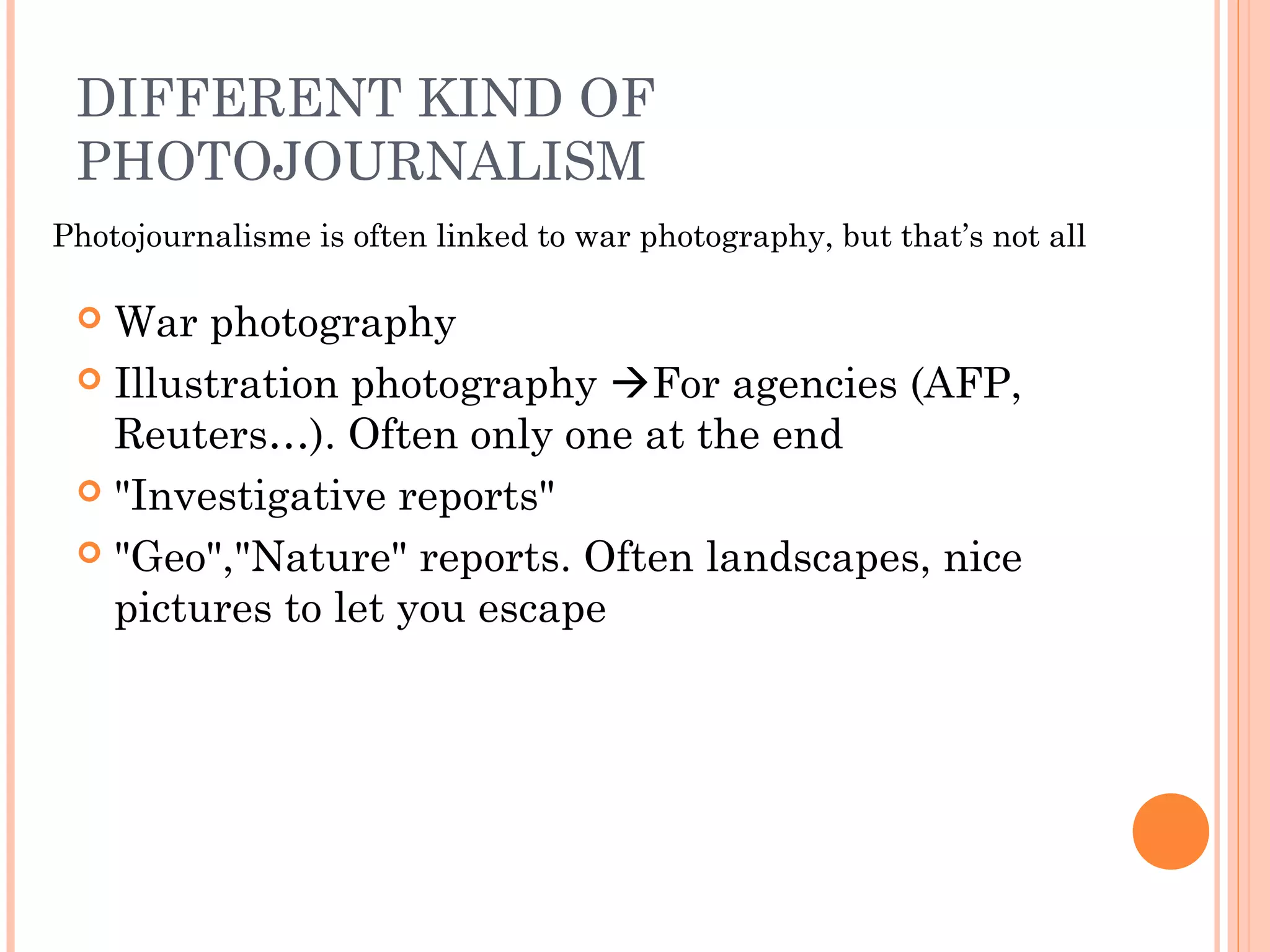Photojournalism | PPT