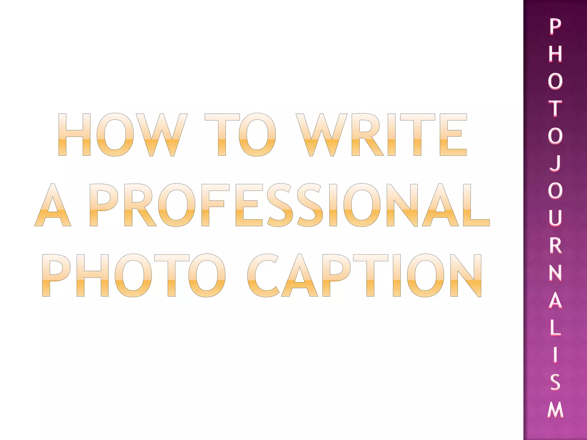 Photojournalism | PPTX