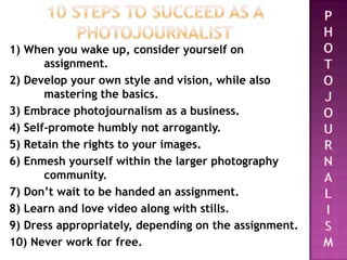 Photojournalism | PPTX