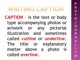 Photojournalism | PPT