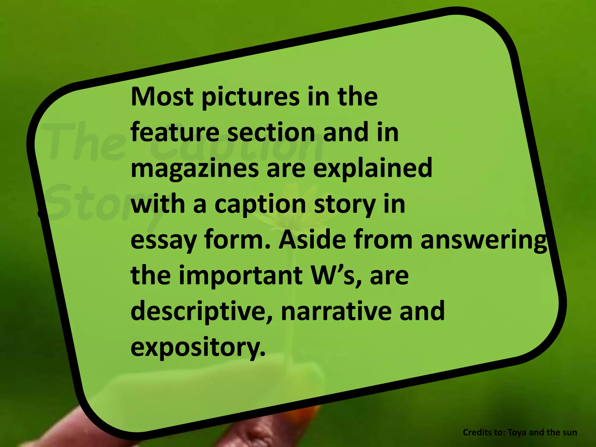 Photojournalism-The Basics | PPTX