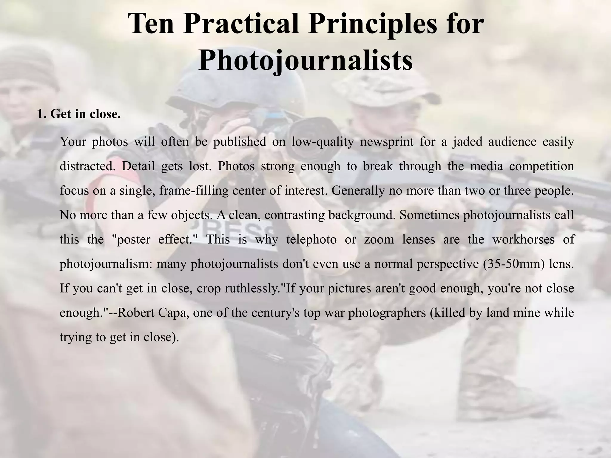 Photojournalism | PPTX