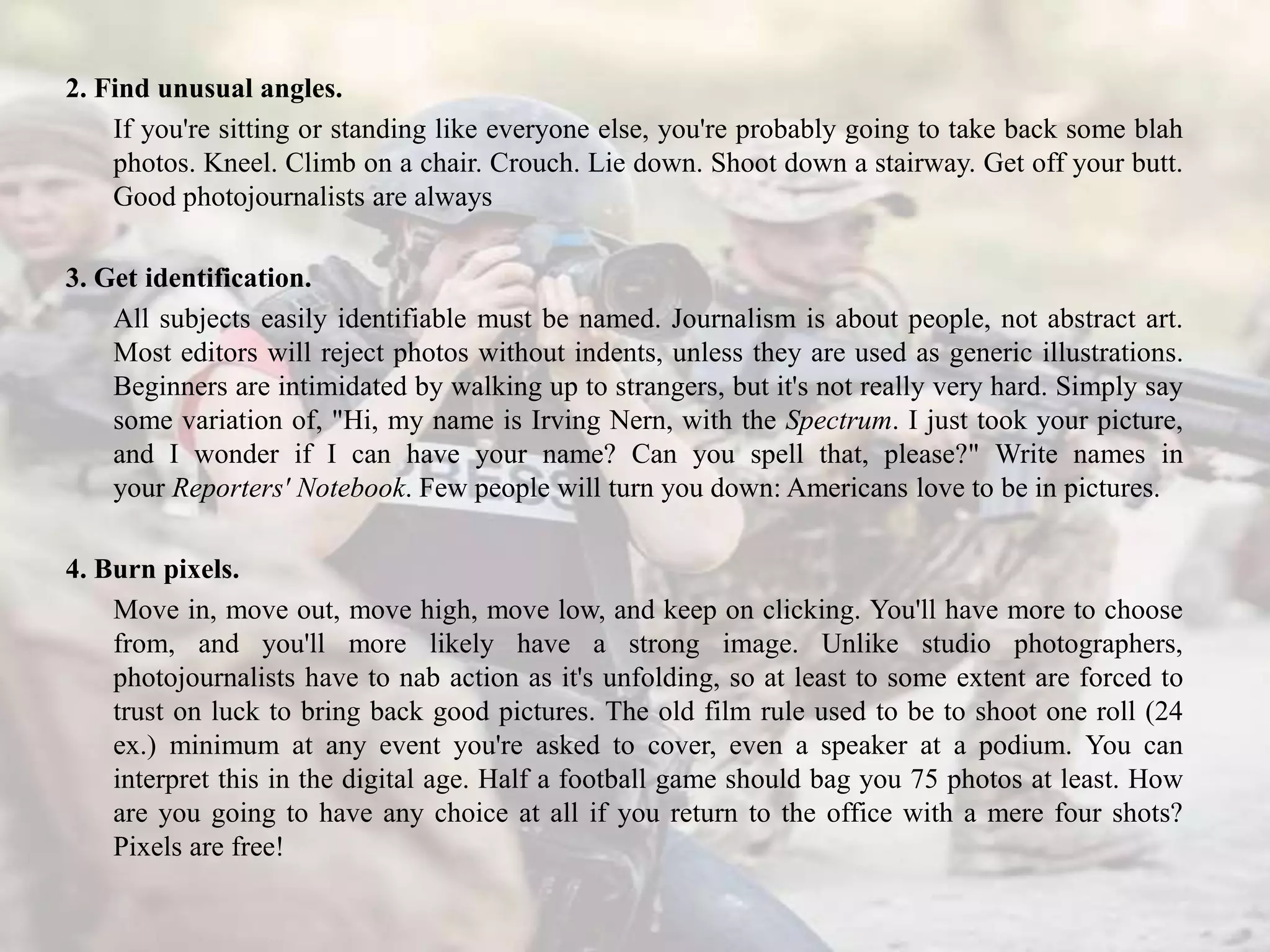 Photojournalism | PPTX