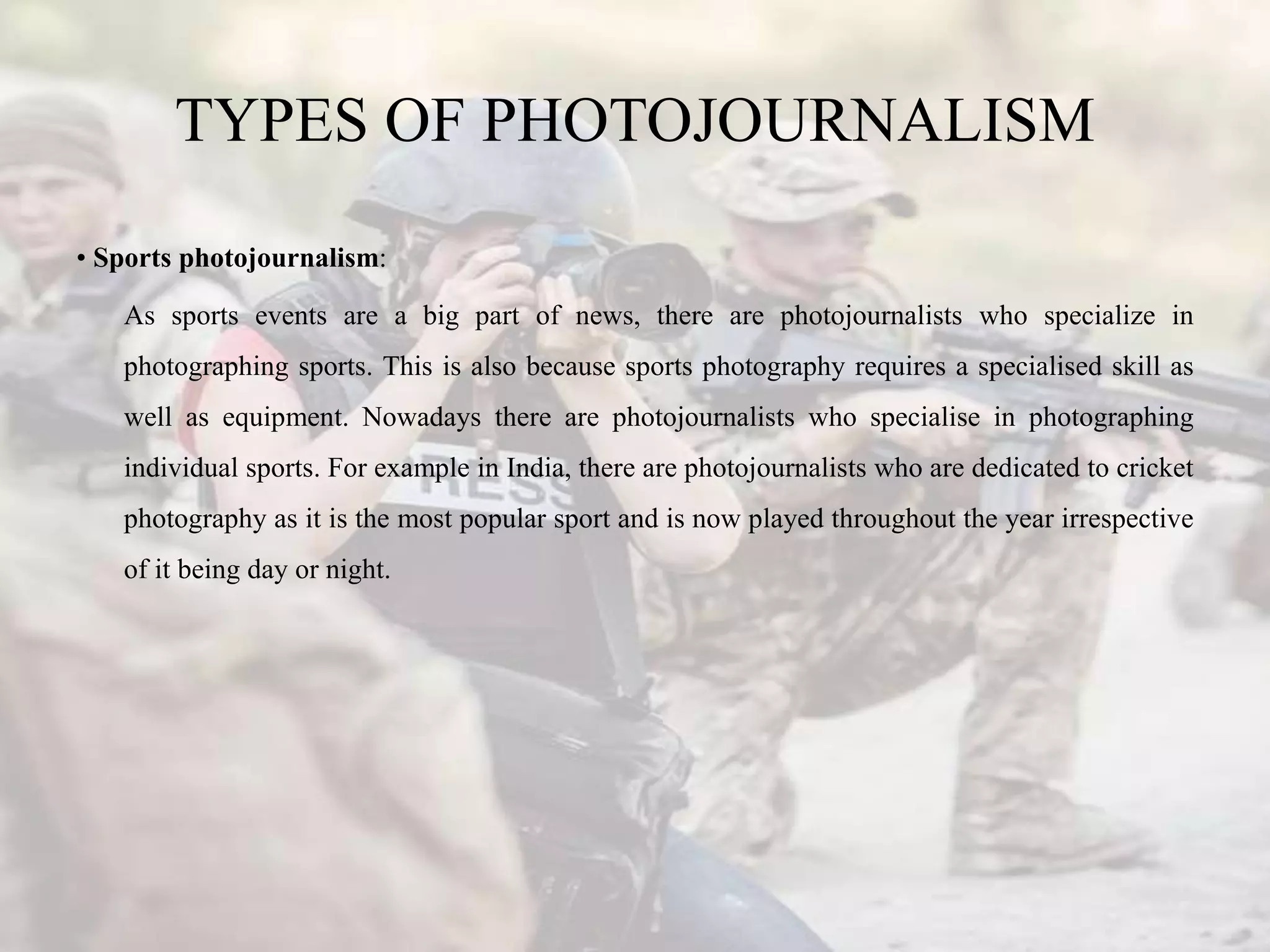Photojournalism | PPTX