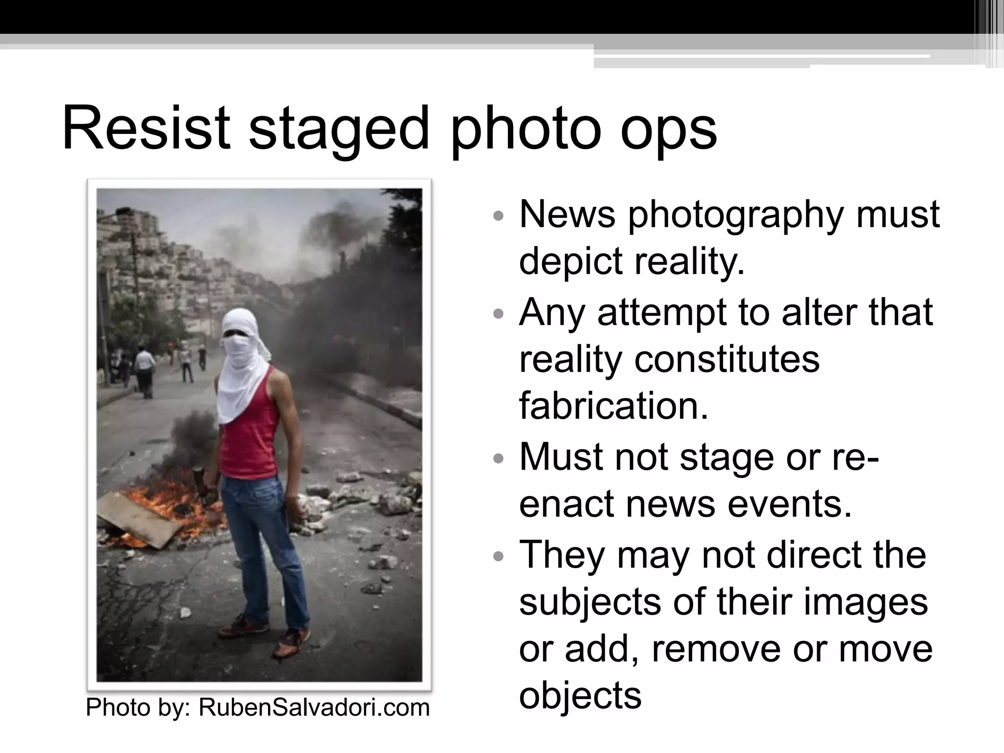 Photojournalism | PPT | Photo Editing Software | Computer Software and ...