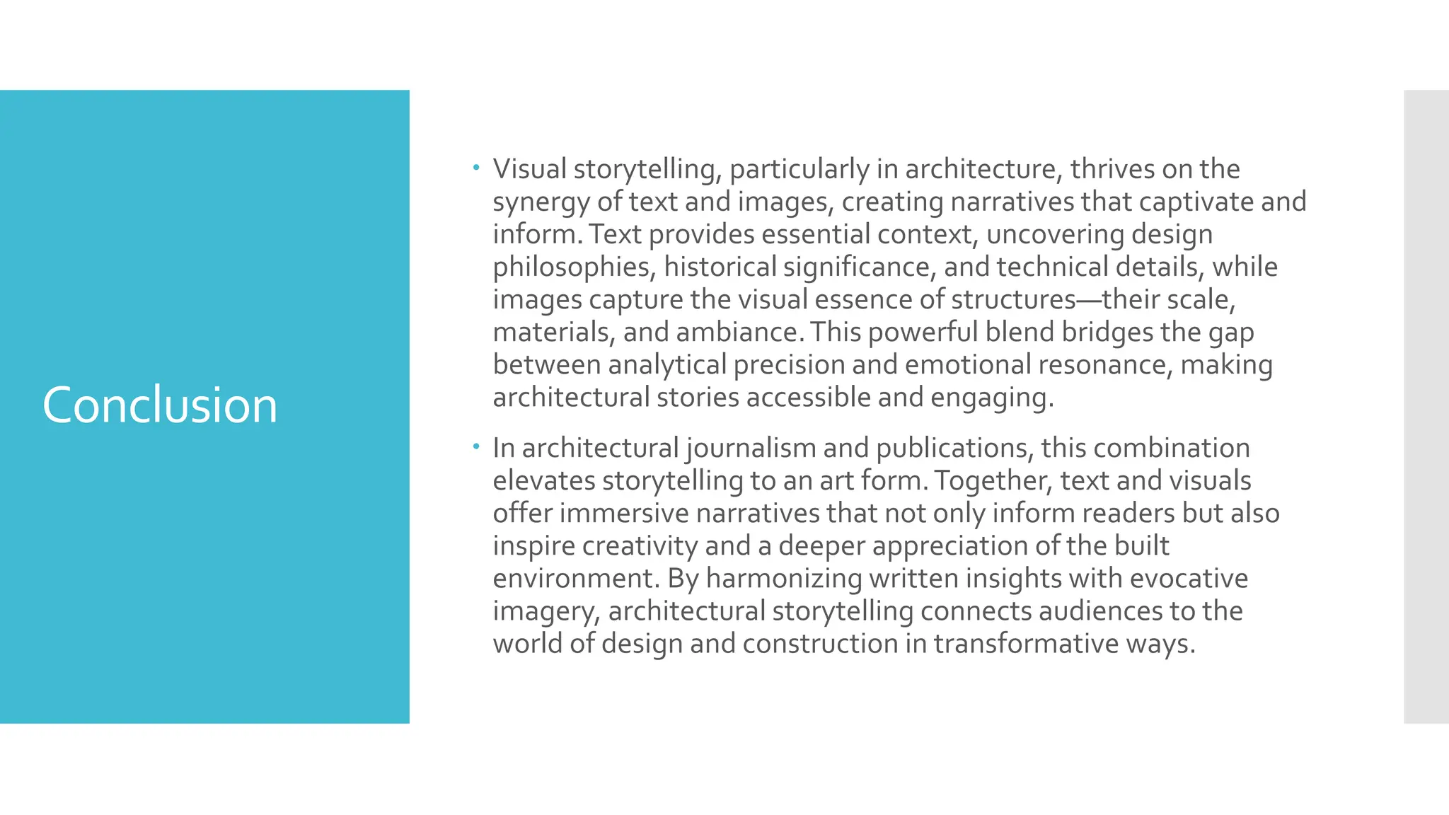Photojournalism- visual storytelling of architecture | PDF