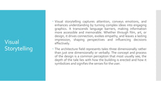 Photojournalism- visual storytelling of architecture | PDF