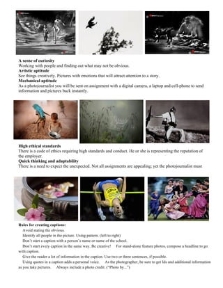 Photojournalism msj 232 34.05.2011