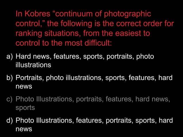Photojournalism ethics and law | PPT