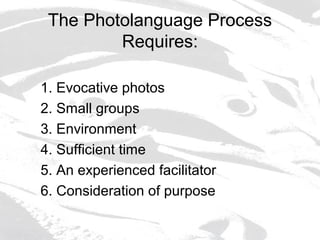 Photolanguage australia toronto pres. | PPT