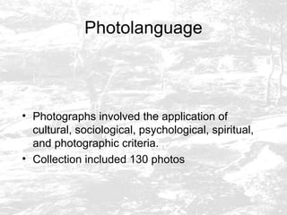 Photolanguage australia toronto pres. | PPT