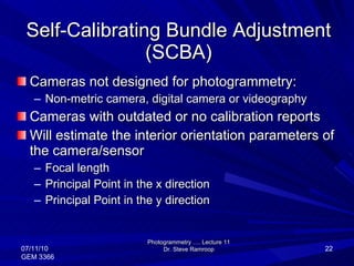 Photogrammetry - areaotriangulation | PPT