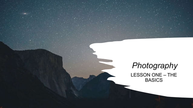 A Level Photography - The Basics | PPTX | Cameras and Camcorders ...