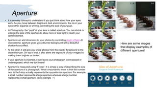 A Level Photography - The Basics | PPTX