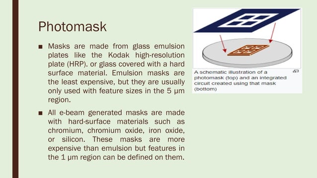 Photolithography | PDF