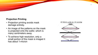 Photolithography and its procedure | PPTX