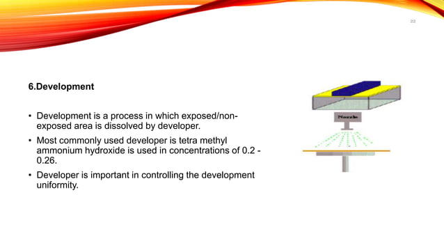 Photolithography and its procedure | PPTX