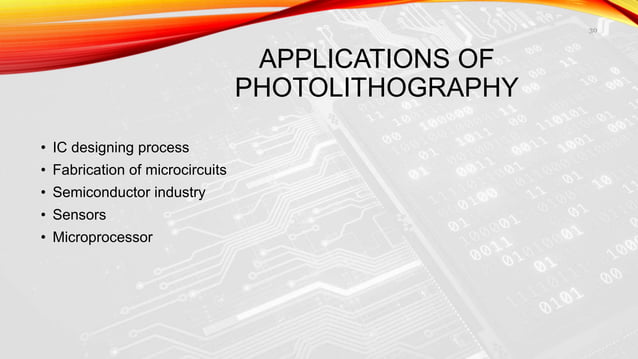 Photolithography and its procedure | PPTX