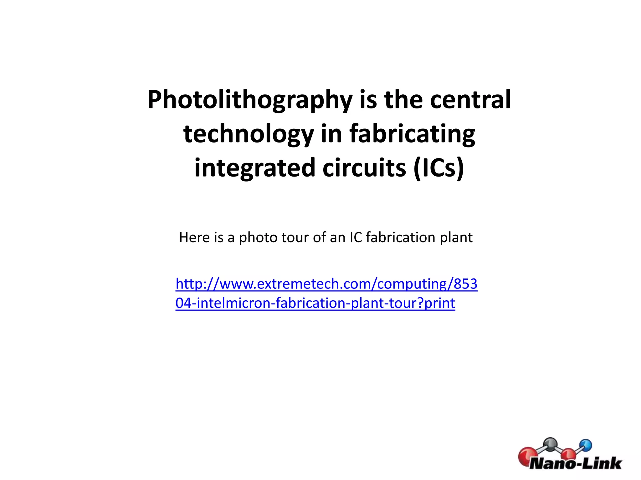 Photolithography-Slides_1.ppt | Photography | Arts and Crafts