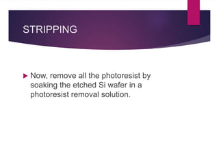 Photolithography1 | PPTX